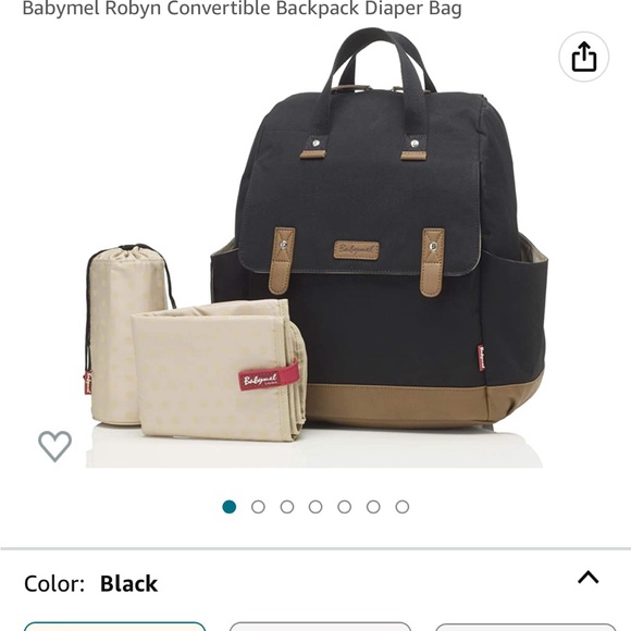 Babymel | Accessories | Babymel Robyn Convertible Backpack Diaper Bag ...